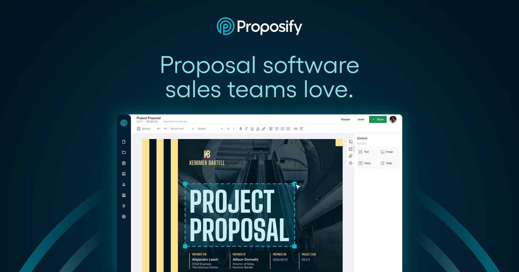 Product Overview of Proposify